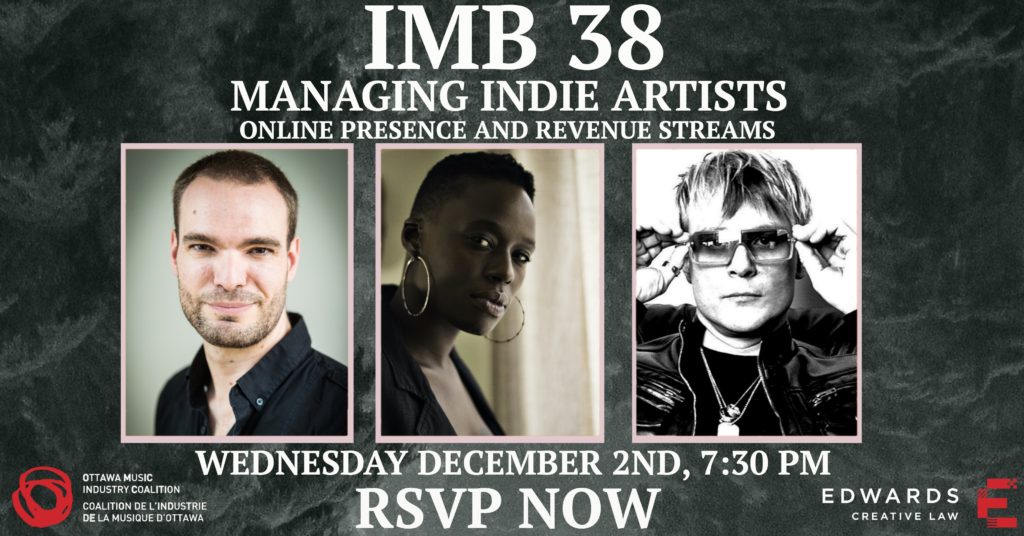 Edwards Creative Law - Managing Indie Artists - 38th IMB Session